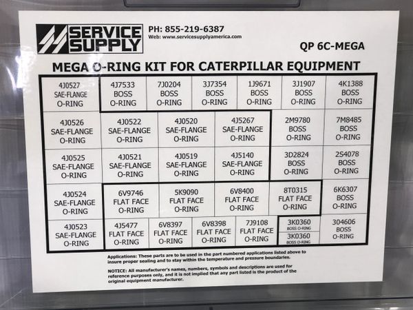Caterpillar Mega O-Ring Kit | Service Supply America