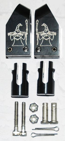 Wizard Brackets - Reverse TJ Style Parking Brake Cables