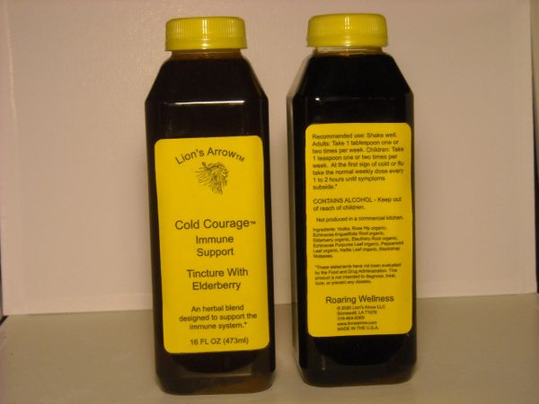 Cold Courage™ Immune Support With Elderberry Tincture