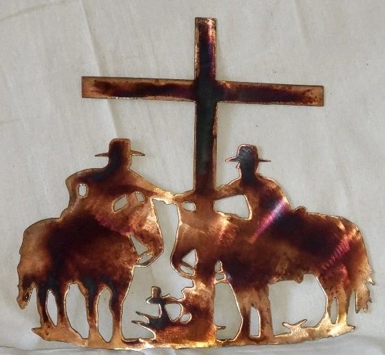 Cowboys Under Cross