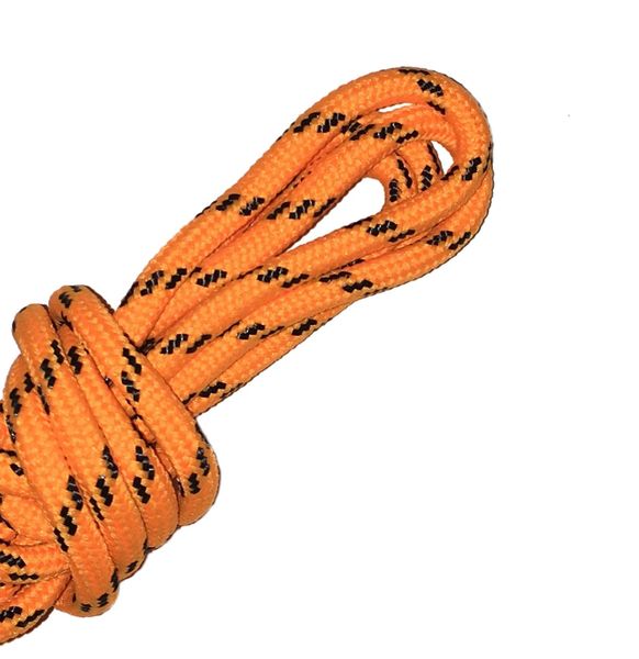 Heavy Duty International Orange Shoe / Boot Laces made with Black ... Heavy Duty International Orange Shoe / Boot Laces made with Black ...