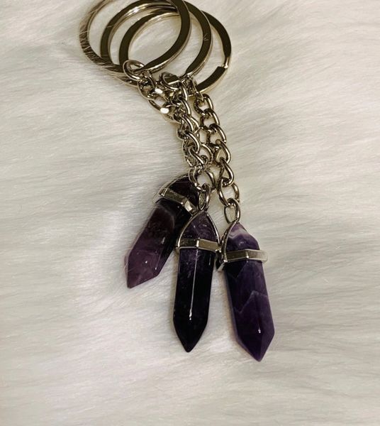 Order Add-On Amethyst Keychain
