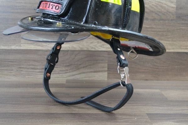 Helmet Chin Strap | Radio Strap and leather products for firefighters