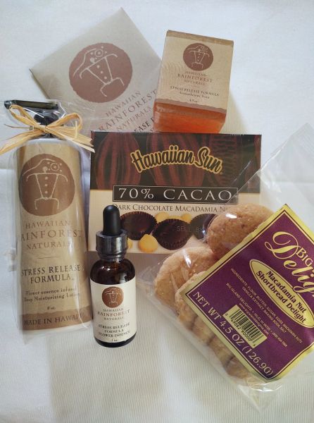 Hawaiian Care Package, RELAX Goody Box, Hawaiian cookies & candy ...