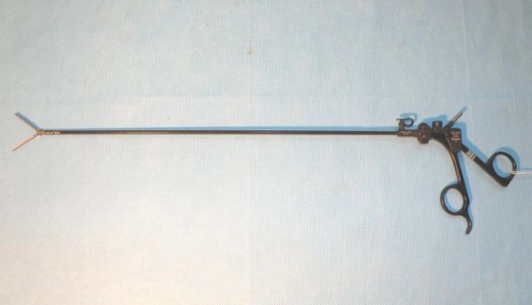 STORZ 5mm x 43cm Laparoscopy Forceps Clickline Bowel Grasper 33410C