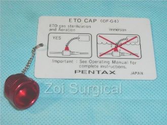 PENTAX endoscope ETO gas sterilization cap, Model OF-G4