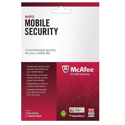 McAfee Mobile Security 1 Year 1 Device
