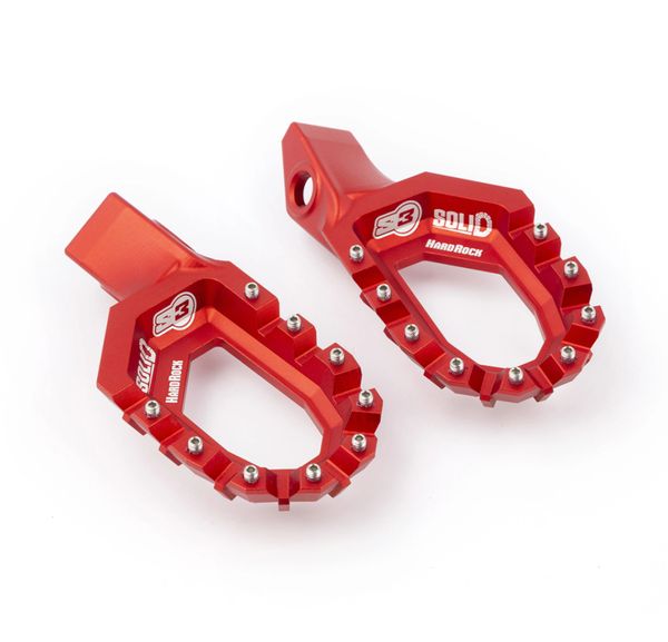 Footpegs S3 Hardrock Solid 2023 GasGas Red Trials ESG-30-R Trial ...