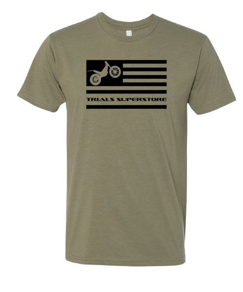 Trials Superstore Flag Tee Shirt Trial USA Store America | Trials ...
