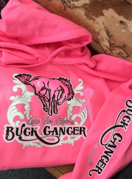 Buck Cancer Hooded Sweatshirt