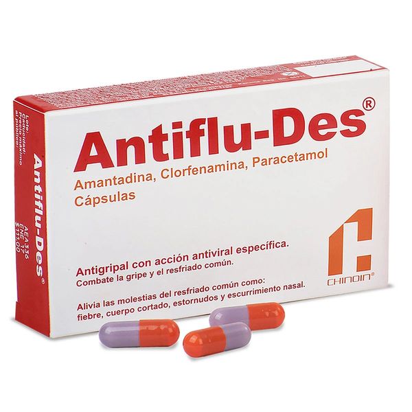 ANTIFLU-DES CAP. CAJA C/24