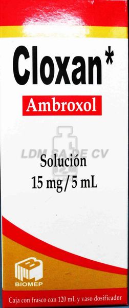 CLOXAN SOL. 15 MG/5 ML. FCO. C/120 ML.
