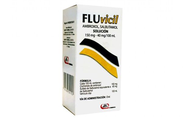 FLUVICIL SOL. CAJA C/FCO. C/120 ML.