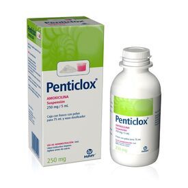 PENTICLOX SUSP. 250 MG. CAJA C/FCO. C/PVO. P/60 ML.