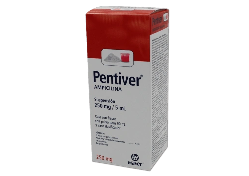 PENTIVER SUSP. 250 MG. CAJA C/FCO. C/PVO. P/90 ML.