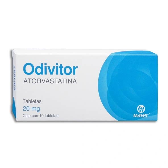 ODIVITOR TAB. 20 MG. CAJA C/10
