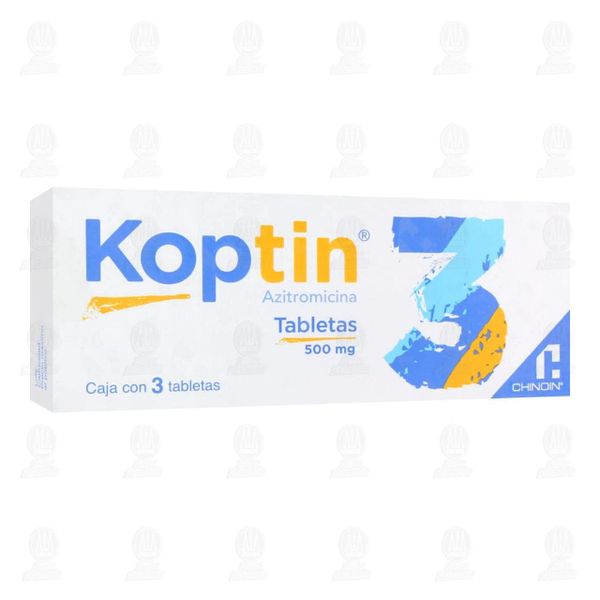 KOPTIN TAB. 500 MG. CAJA C/3
