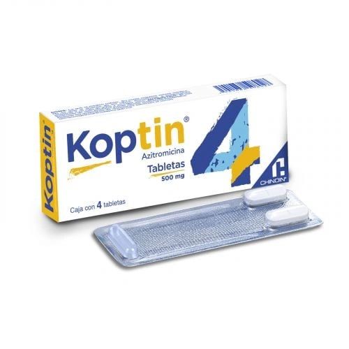 KOPTIN TAB. 500 MG. CAJA C/4