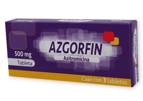 AZGORFIN TAB. 500 MG. CAJA C/3