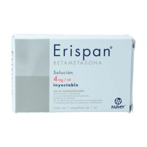 ERISPAN INY. 4 MG. CAJA C/1 AMP. C/1 ML.