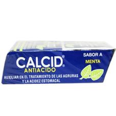CALCID 2-M TAB. MAST. MENTA CAJA C/12 ROLLOS C/12 (TUMS)