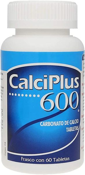 CALCIPLUS 600 8-M TAB. FCO. C/60 (CALTRATE)