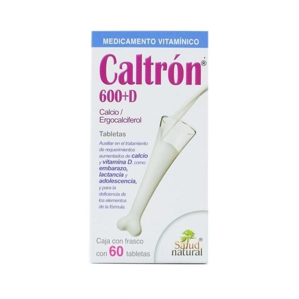 CALTRON 600+D TAB. CAJA C/FCO. C/60