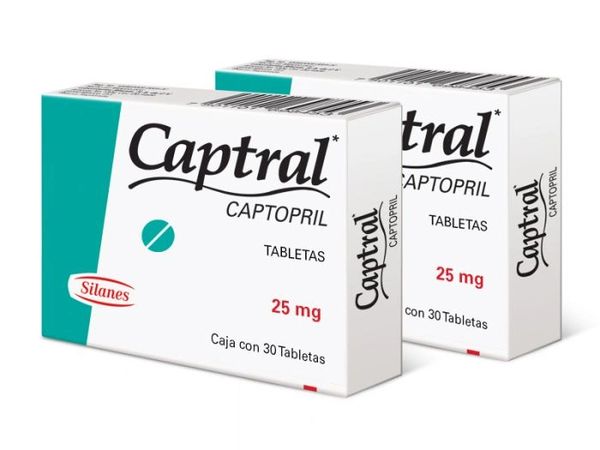 CAPTRAL TAB. 25 MG. CAJA C/30 1+1
