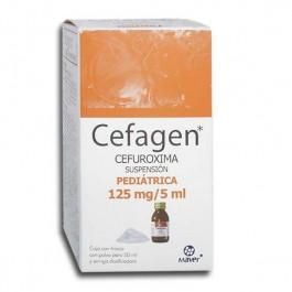 CEFAGEN SUSP. PEDIATRICO 125 MG. CAJA C/FCO. C/PVO. P/50 ML.