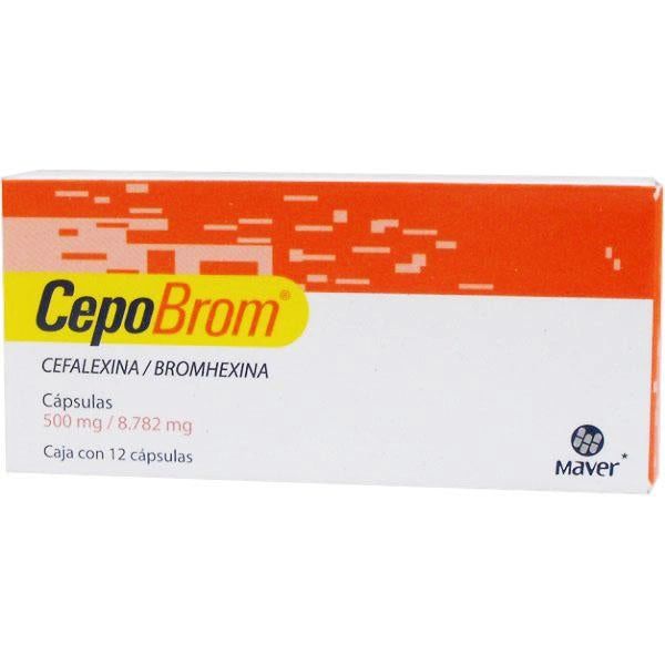 CEPOBROM CAP. 500/8.782 MG. CAJA C/12