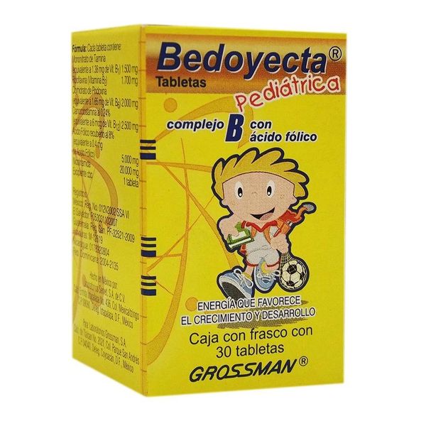 BEDOYECTA PEDIATRICA TAB. CAJA C/30
