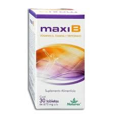 MAXI B TAB. CAJA C/FCO. C/30