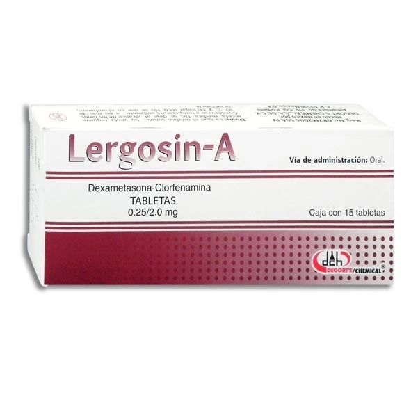 LERGOSIN A TAB. CAJA C/15