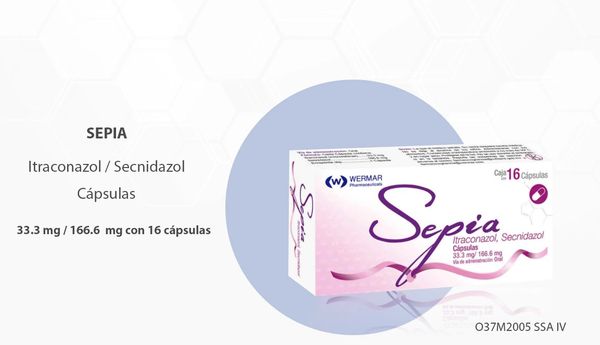 SEPIA CAP. 33.3/166.6 MG. CAJA C/16