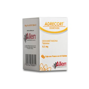 ADRECORT TAB. 0.5 MG. CAJA C/FCO. C/20