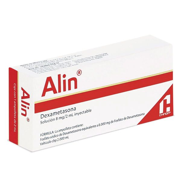 ALIN INY. 8 MG. CAJA C/AMP. C/2 ML.