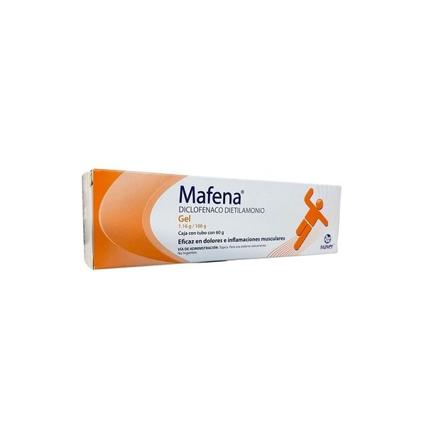 MAFENA GEL CAJA C/TUBO C/60 G.