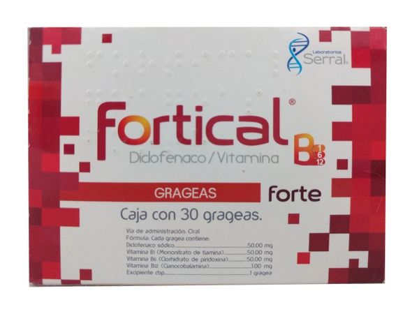 FORTICAL FORTE TAB. CAJA C/30
