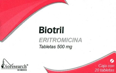 BIOTRIL TAB. 500 MG. CAJA C/20