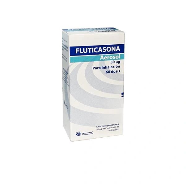 FHISFLUNAL FLUTICASONA AEROSOL 50 MCG. CAJA C/FCO. PRES. C/60 DOSIS