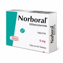 NORBORAL TAB. 5 MG. CAJA C/50