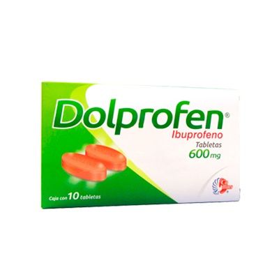 DOLPROFEN TAB. 600 MG. CAJA C/10