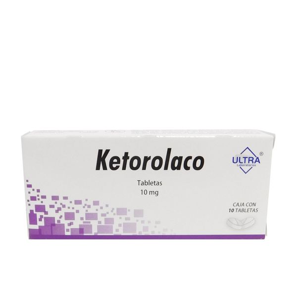 KETOROLACO TAB. 10 MG. CAJA C/10