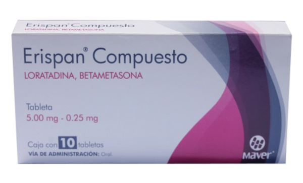 Erispan Compuesto Dosis