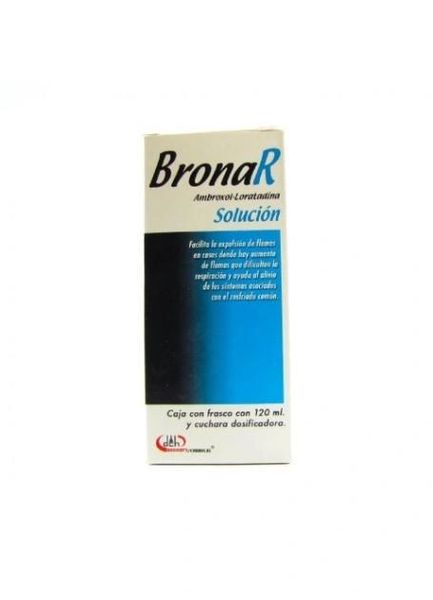 BRONAR SOL. CAJA C/FCO. C/120 ML.