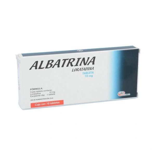 ALBATRINA TAB. 10 MG. CAJA C/10