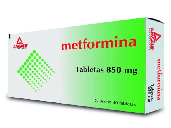 METFORMINA TAB. 850 MG. CAJA C/30