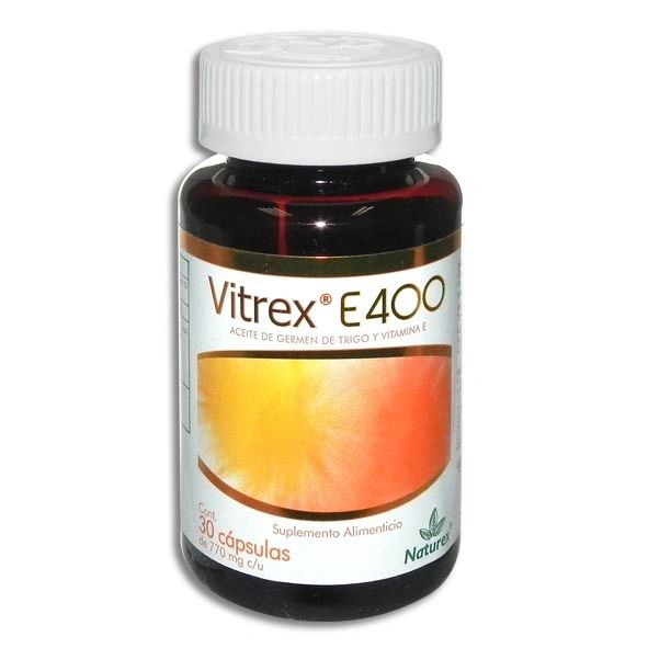 VITREX E400 CAP. 750 MG. FCO. C/30