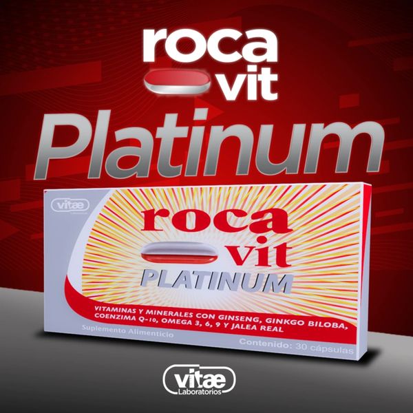 ROCA VIT PLATINUM CAP. CAJA C/30