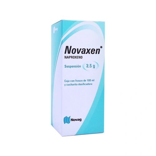 NOVAXEN SUSP. 125 MG. CAJA C/FCO. C/100 ML.